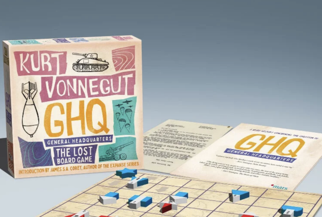 Kurt Vonnegut's Lost Board Game Is Finally for Sale | Open Culture
